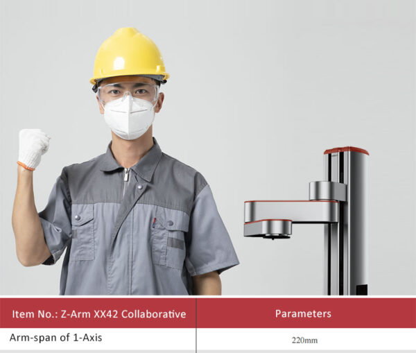 4 Dof Robotic Arm with 3KG Max Load | HITBOT 4 Axis Scara Arm