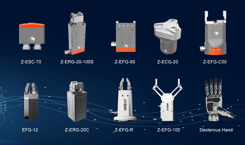 6 Types of Commonly Used Electric Grippers For Robotic Arm